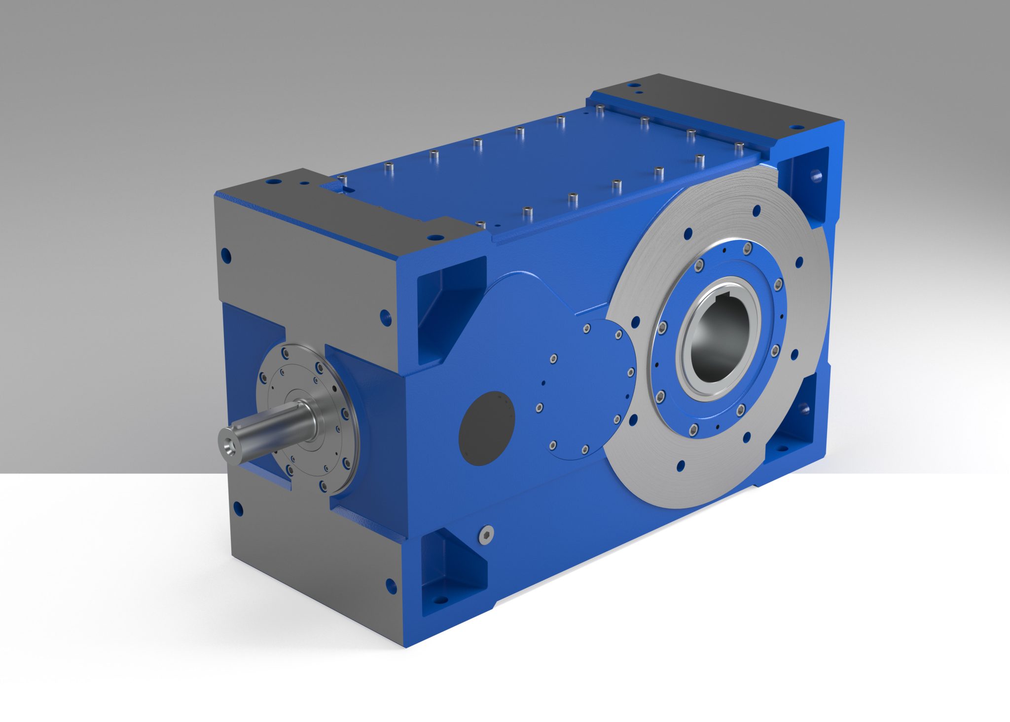 Shaft-mounted gearboxes / helical bevel gearboxes - Knödler-Getriebe ...