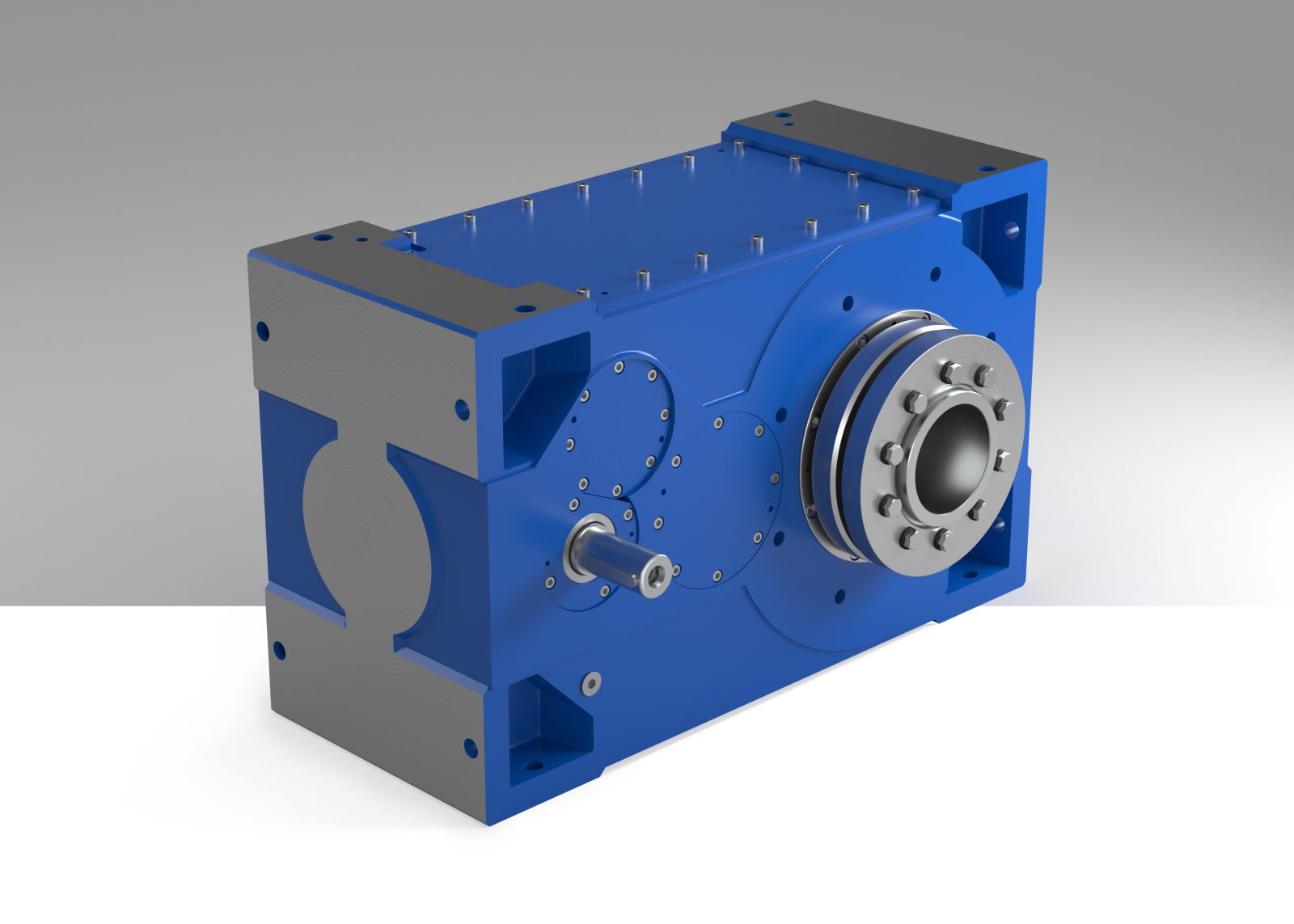 Shaft-mounted gearboxes / helical bevel gearboxes - Knödler-Getriebe ...